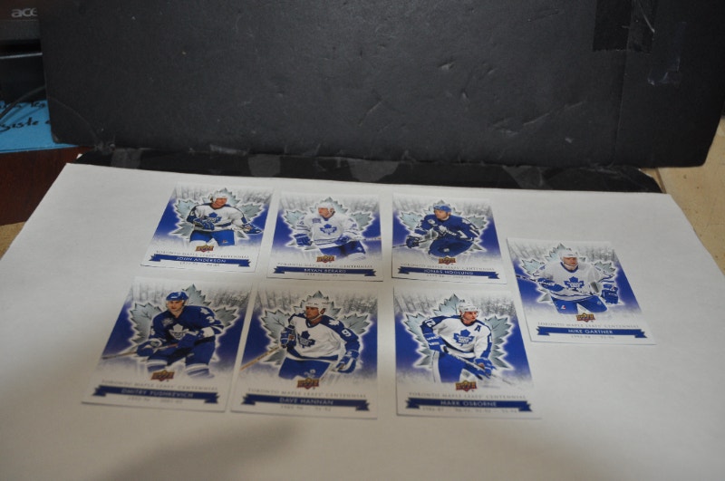 2017 Upper Deck Toronto Maple Leafs Centennial Hockey set lot | Art et ...