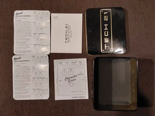 Tech 21 Sansamp Character Series Blonde Amp Sim Pedal | Amps & Pedals ...