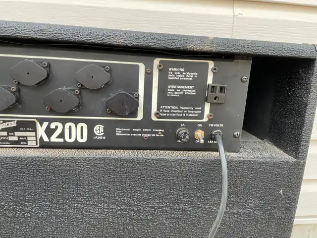 Garnet SSB Enforcer Bass Guitar Amp | Amps & Pedals | Saskatoon | Free ...