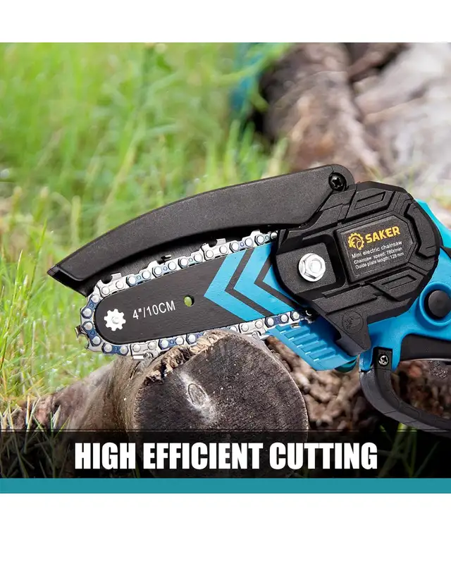 Saker Mini Chainsaw,Portable Electric Best Chainsaw Cordless,Sma ...