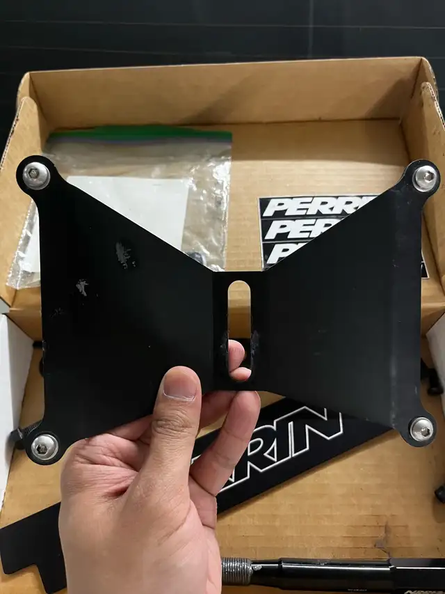 Subaru WRX license plate relocator and plate delete kit | Auto Body ...