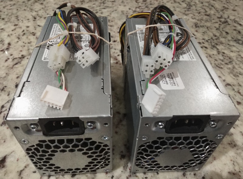 ($40 each) HP 240W and 200W 6 Pin SFF Power Supplies | System ...