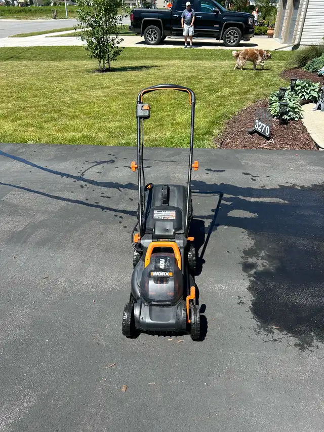 Worx 40V 14-inch Cordless Lawnmower | Lawnmowers & Leaf Blowers | St ...