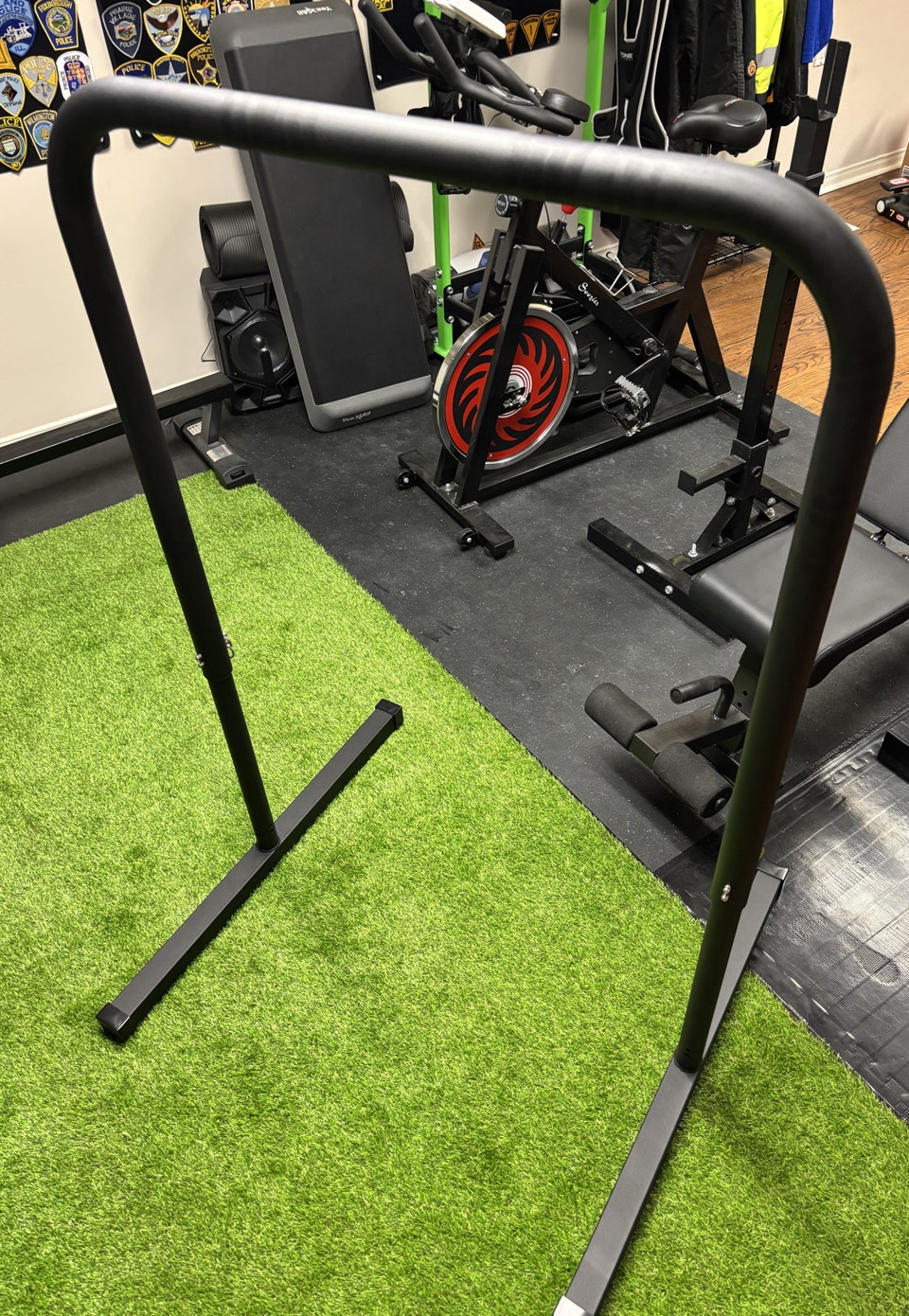 Height adjustable pull-up bar - calisthenics - dip bar - gym | Exercise ...