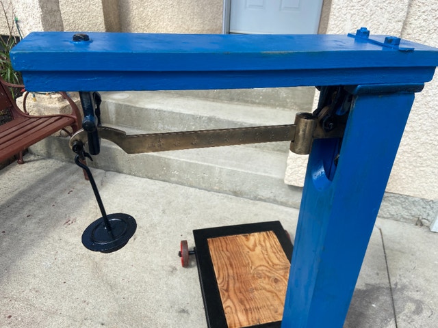 Antique Farm Grain Scale Restored Brass Bushel Bucket Pail Tool | Arts ...