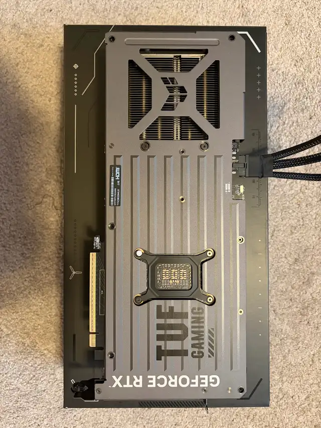 Asus tuff RTX 5070 TI OC Edition with Aoostar AG02 EGPU Dock | System ...