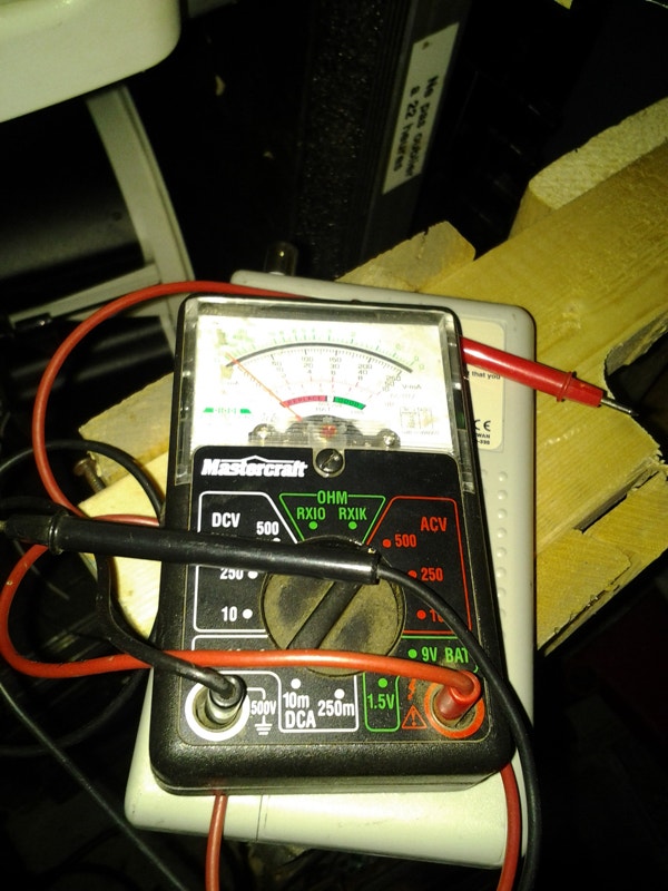 master craft multimeter with probes $30 tons of surplus test equ ...