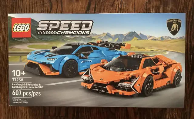 LEGO Speed Champions: Lamborghini Revuelto & Huracán STO (77238) | Toys ...