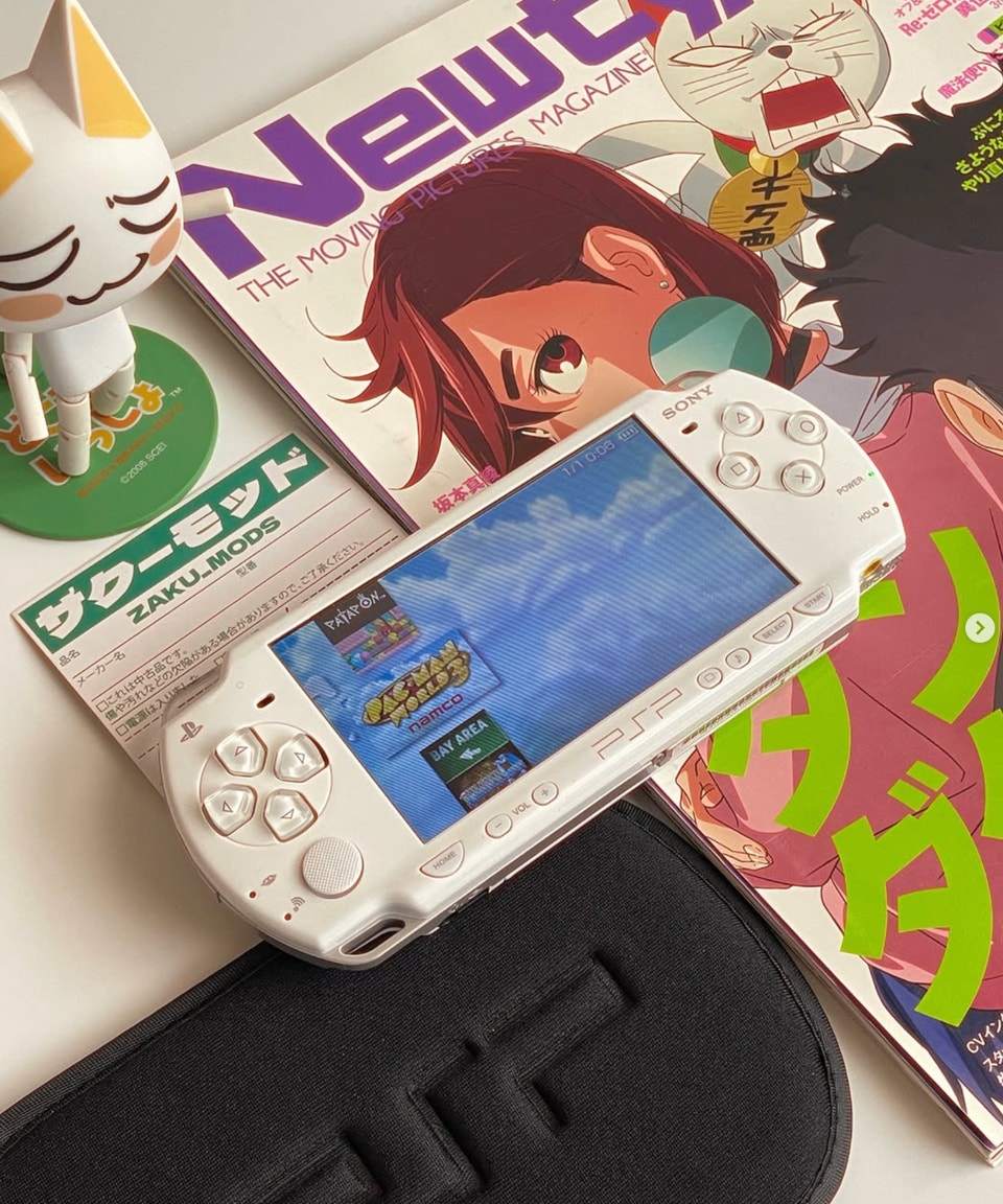 Sony PSP 2000 MODDED Slim Glacier White 【 999+ Games 】 | Sony PSP ...