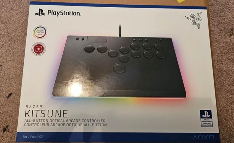 Razer Kitsune - Hitbox Style Fight Stick Controller | Sony Playstation ...