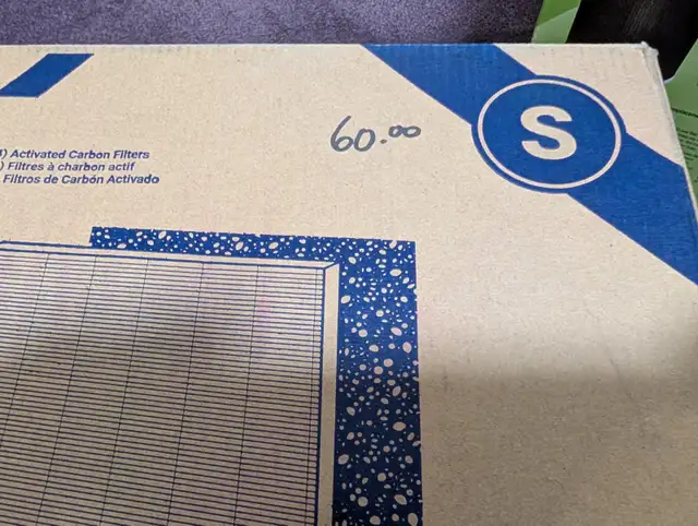 Winix Replacement Filter S for Winix Air Purifiers - New, in box ...