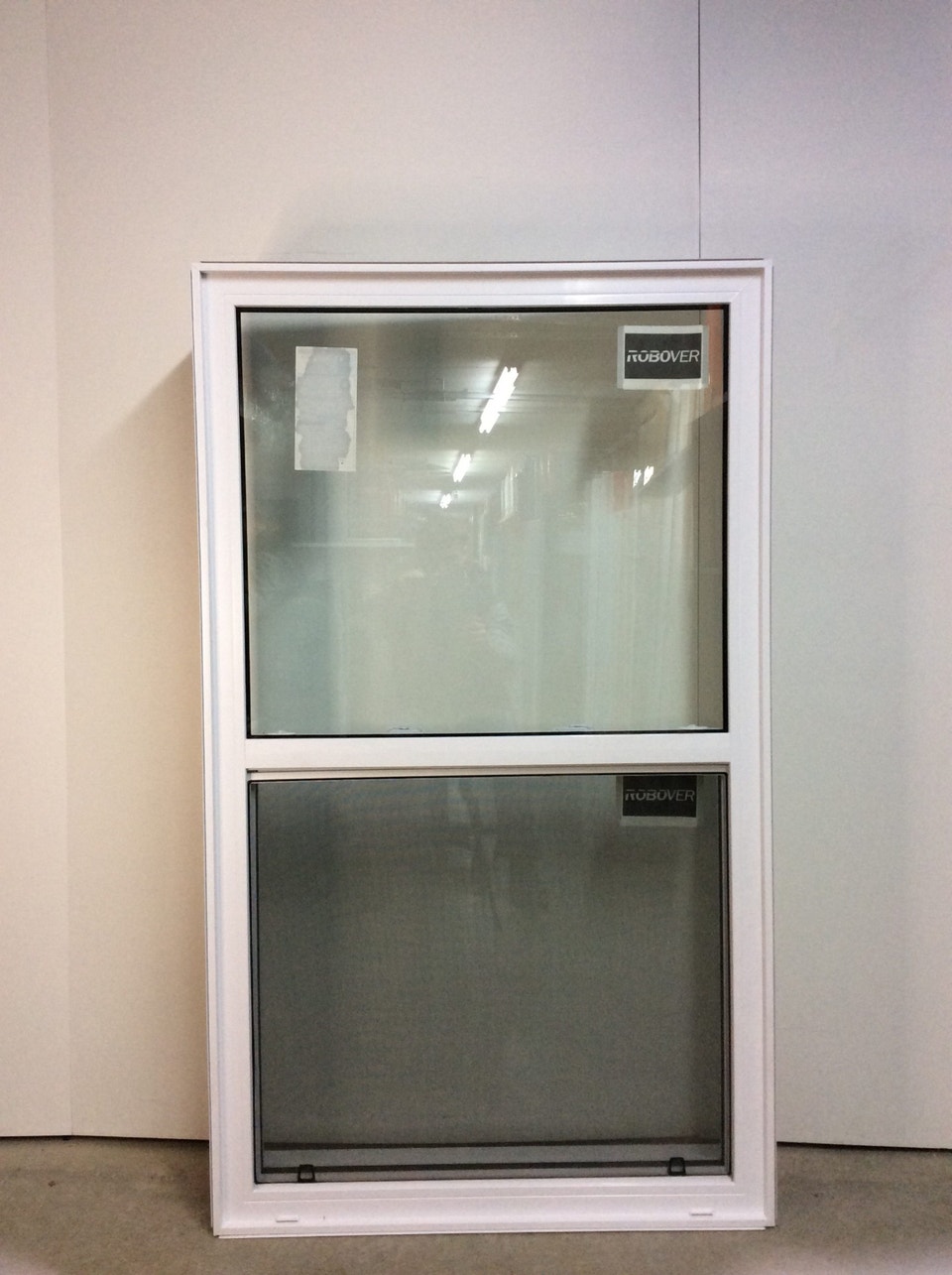 10335GP Fenêtre Guillotine PVC Blanc Guillotine simple 37 x 63 ...