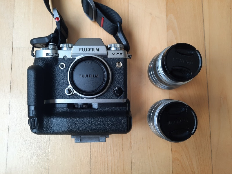 Fujifilm xt3 with battery grip and 2 lenses | Appareils photo et ...