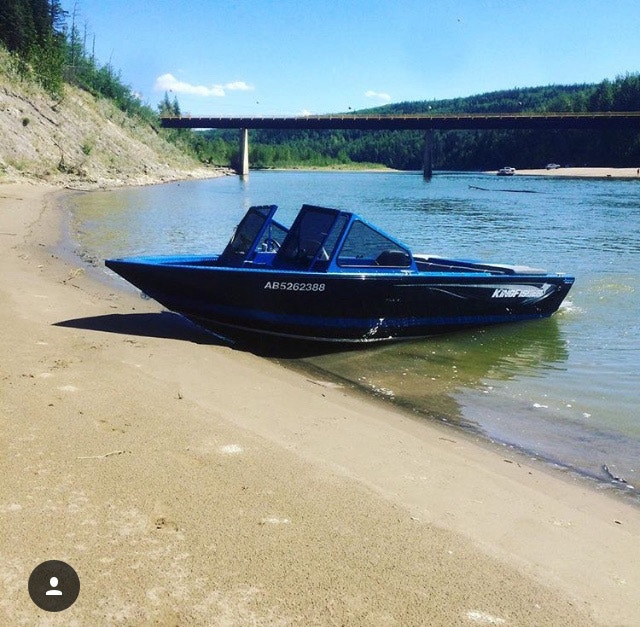 king fisher river boat | Powerboats & Motorboats | Grande Prairie ...