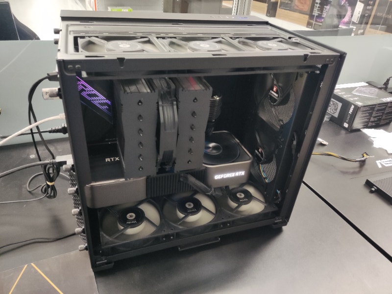 Custom Gaming PC O11 Dynamic Air Mini 5800X3D 32GB RAM RTX 3090 ...