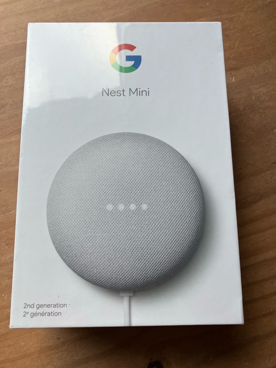 Brand new unopened Google nest mini plus two Google home minis ...