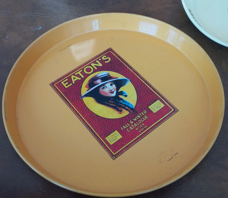 1917-18 Repro Eaton's Tin Tray, Fall & Winter Catalogue | Arts ...