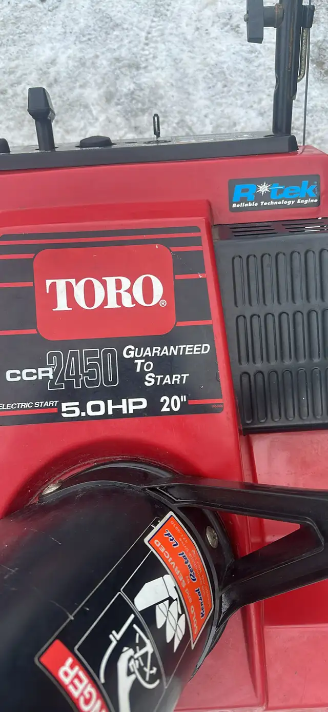 Toro CCR 2450 | Snowblowers | London | Free local classifieds - Kijiji