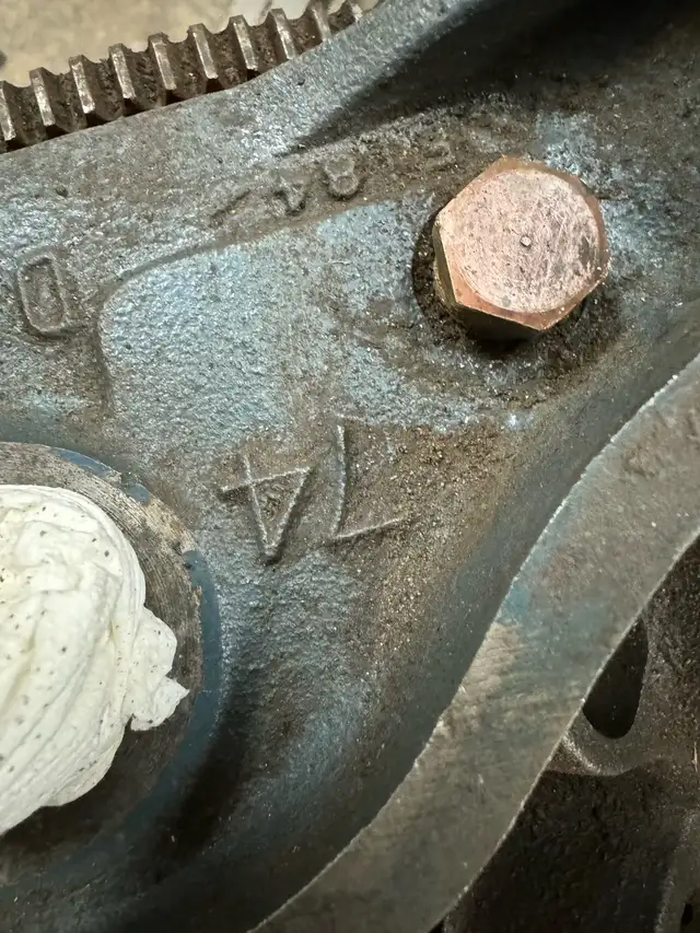 1973 Pontiac 455 4 bbl 4 bolt main long block | Engine & Engine Parts ...