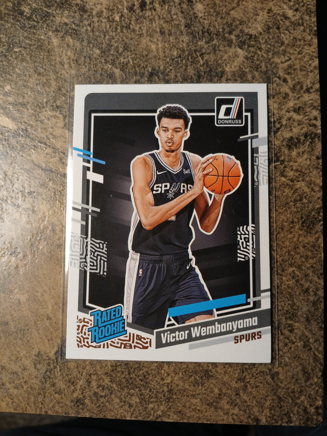 VICTOR WEMBANYAMA/SPURS Rookie Super Star Card/Rate Rookie | Arts ...