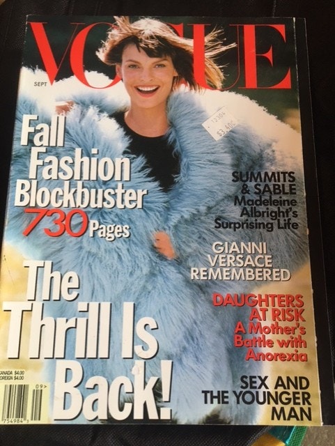 VINTAGE VOGUE MADONNA ON 1996 1997 1999 & ELLE 1996 MAGAZINES | Arts ...
