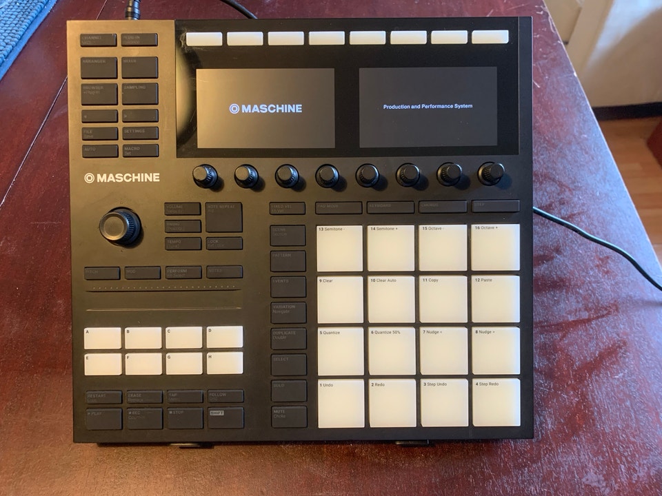 Maschine MK3 Native Instruments Sampler MIDI controller | Performance ...