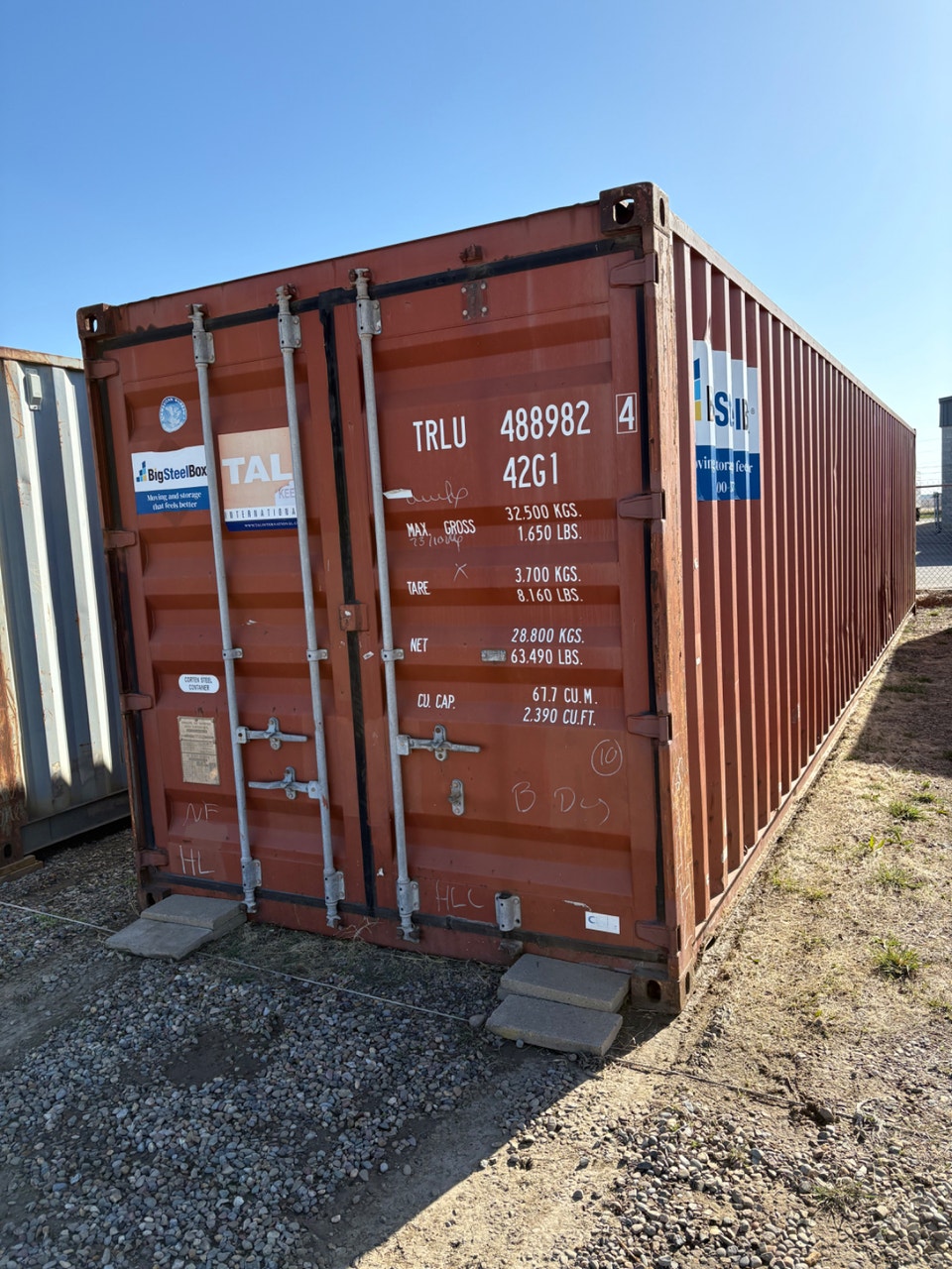 Sea container for storage | Outdoor Tools & Storage | Lethbridge | Free ...
