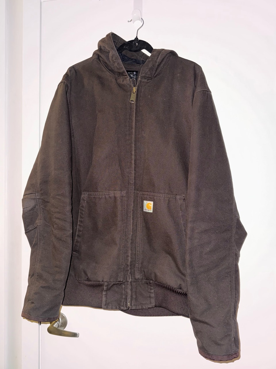 Carhartt Men's Loose Fit Washed Duck Insulated Active Jacket | Men's ...