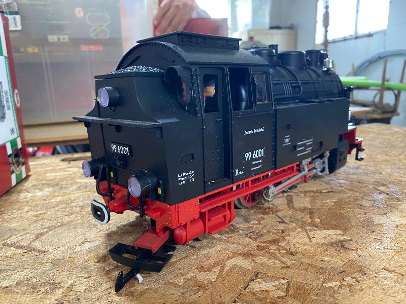 Large collection, G scale, trains engines, cars, track equipment ...