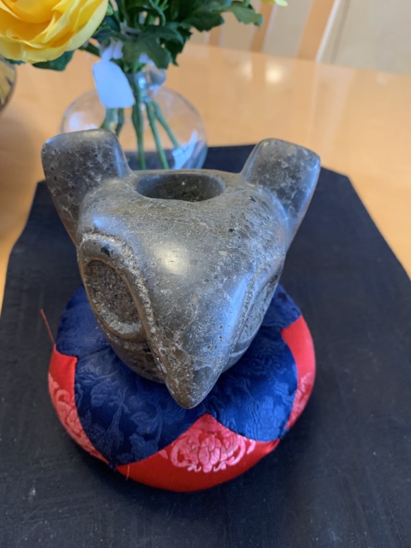 ANCIENT GENUINE COSTA RICAN STONE MACE HEAD | Arts & Collectibles ...