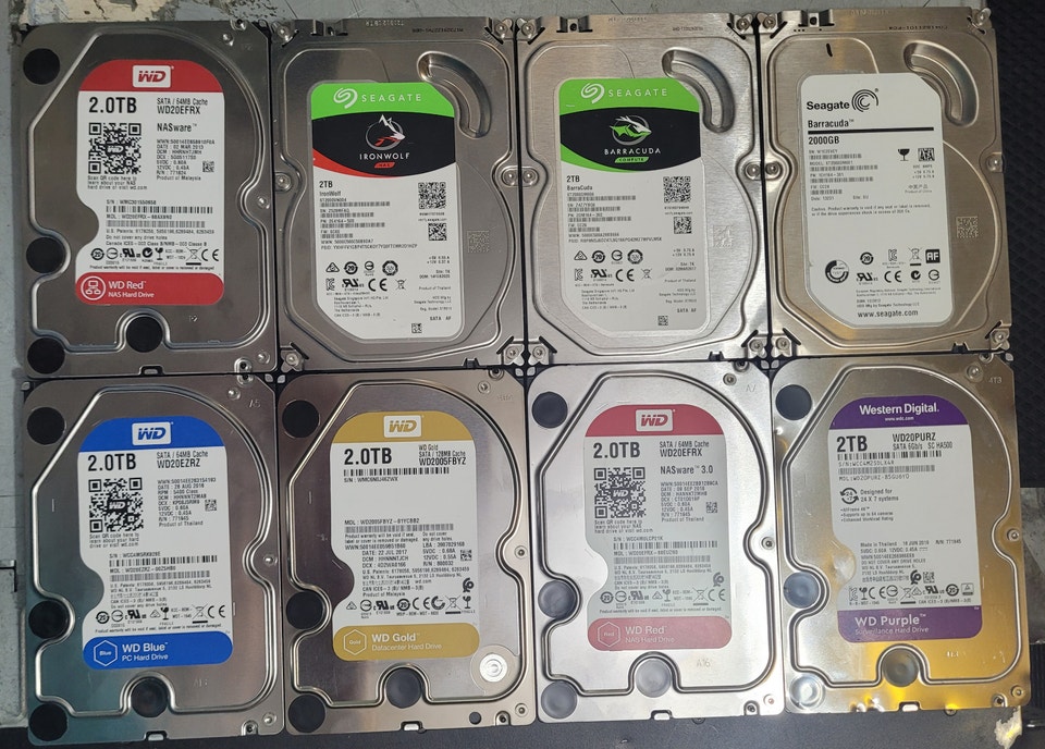 2TB SATA 3.5" NAS Compute HDD Enterprise Grade Hard Disk Drive | System ...