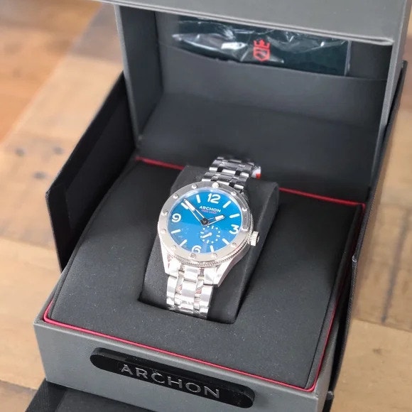 Archon Iron Lung (IL05) Men's Mechanical, Automatic Dive Watch ...