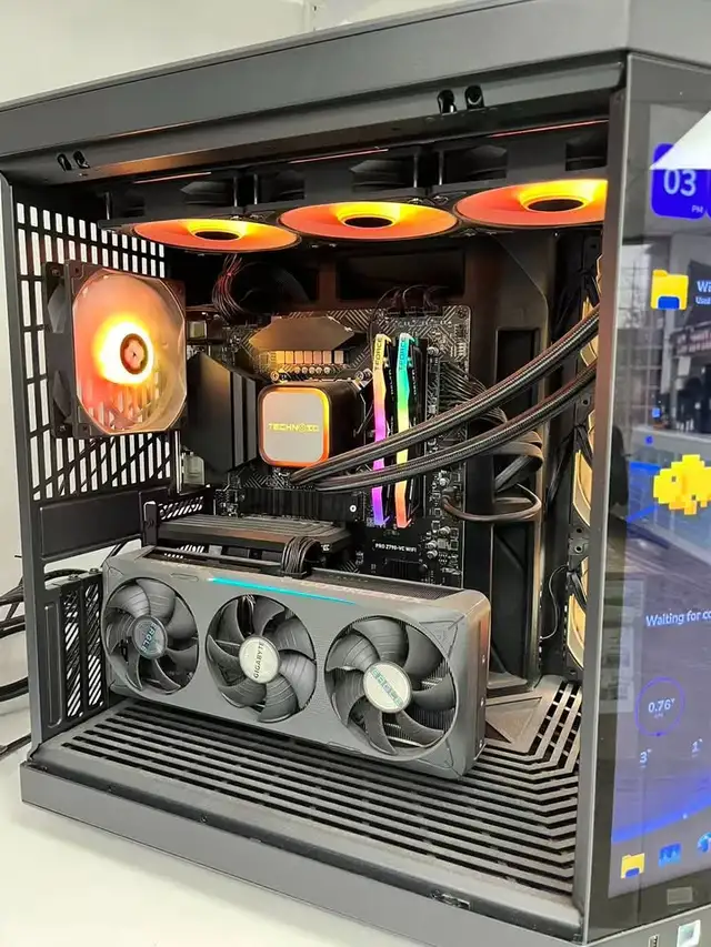 touch screen case PC intel i9 14900KF + 5070 , 32G DDR5 | Desktop ...