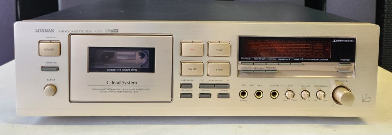 LUXMAN K-373 THREE HEAD STEREO CASSETTE DECK | Stereo Systems & Home ...