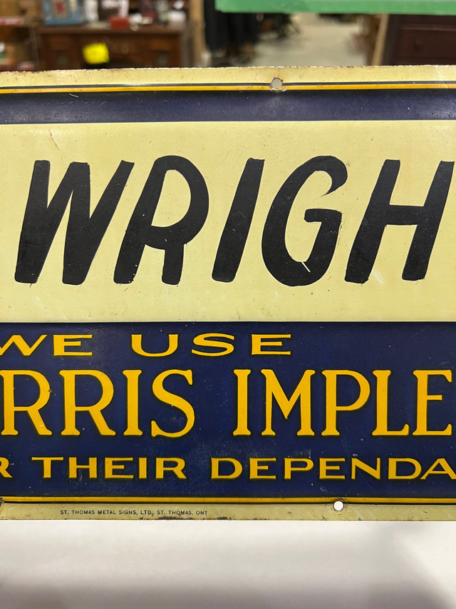 Early tin Massey Harris implement sign | Arts & Collectibles | Edmonton ... Early tin Massey Harris implement sign | Arts & Collectibles | Edmonton ...