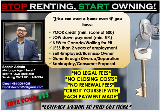 RENT-TO-OWN: STOP RENTING START OWNING TODAY! CANT GET MORTGAGE? | Real ...