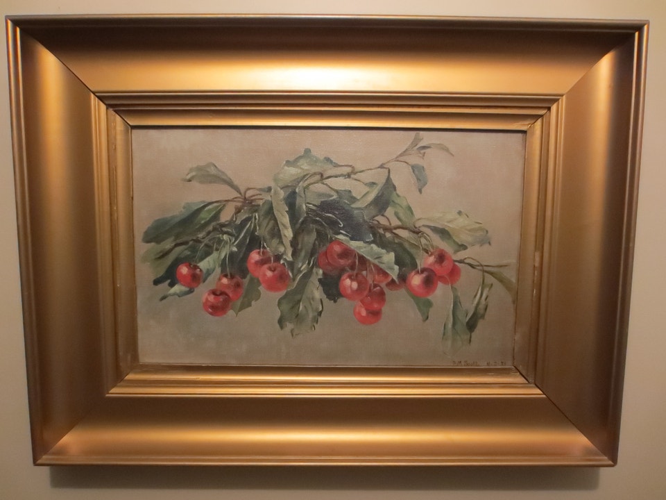 Antique Oil on Canvas Still Life Painting | Arts & Collectibles ...