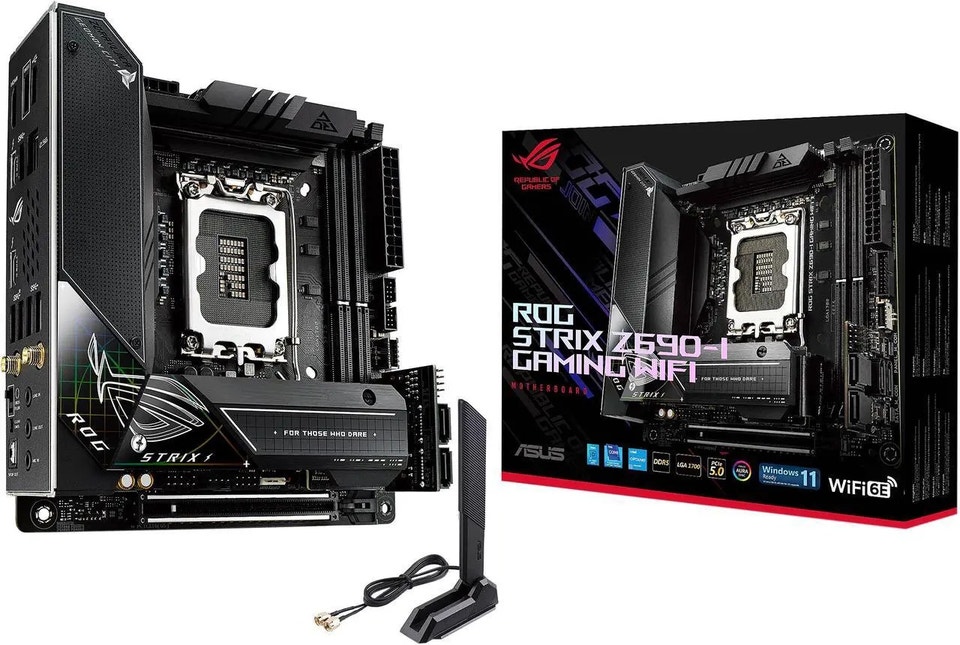 ASUS ROG Strix Z690-I Mini-ITX Mobo - Rig Upgrade Clear-Out | System ...