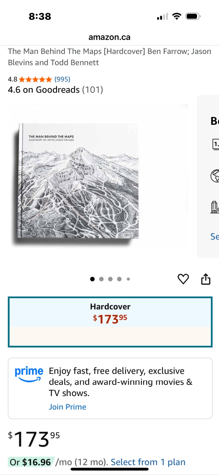 New Coffee Table Ski Book - The Man Behind the Maps | Non-fiction ...