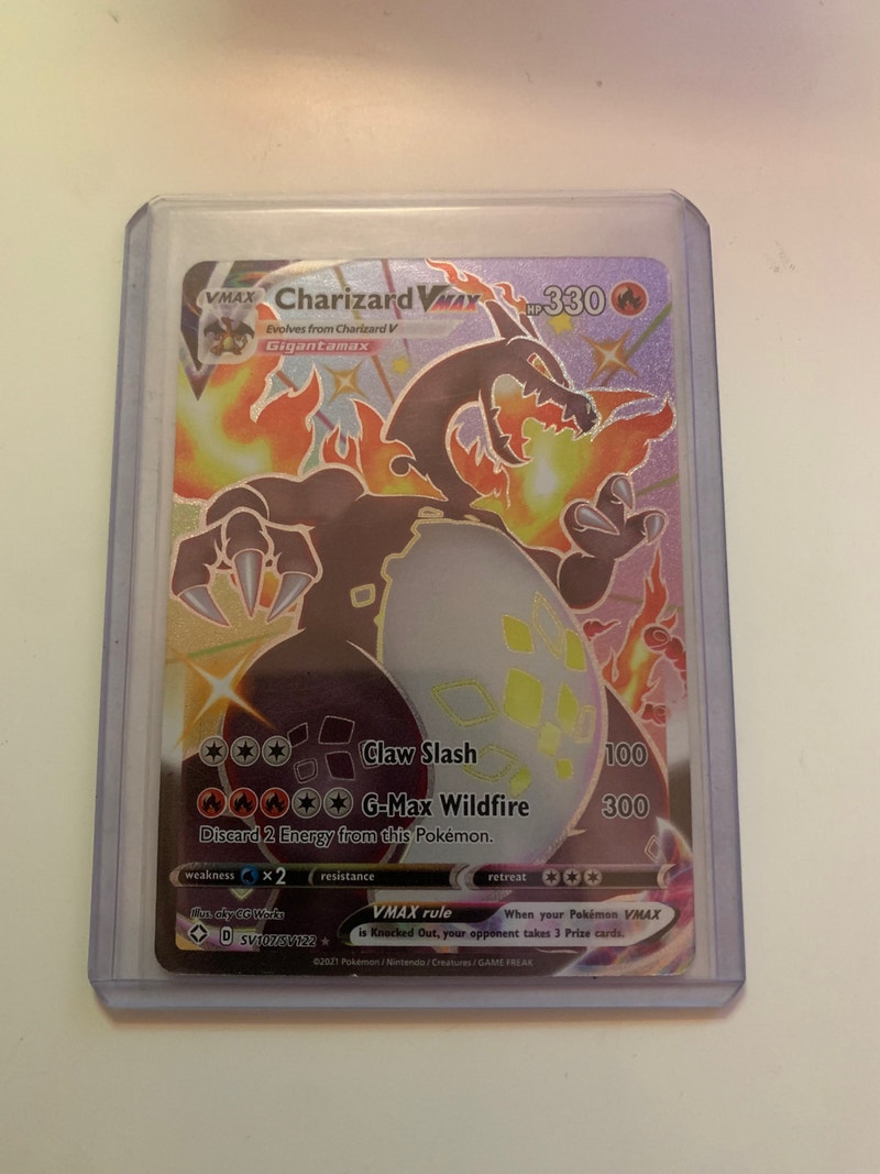 Charizard Vmax Shiny/ Carte pokemon | Art et objets de collection ...