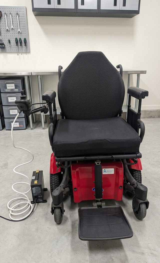 Power Wheelchair – Joystic control – Mid-Wheel Drive | Health & Special ...