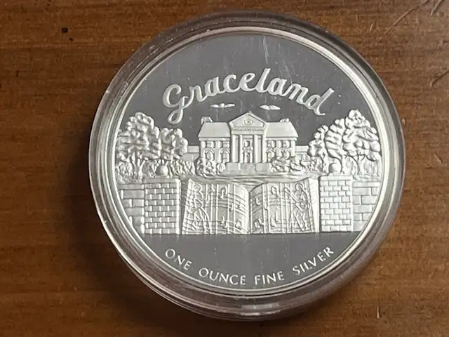 Rare The “I’ll Remember You” coin 1oz silver round young Elvis | Arts ...