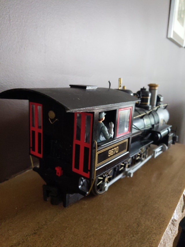 Bachmann G Scale Pennsylvania 9670 Steam Locomotive Train | Hobbies ...