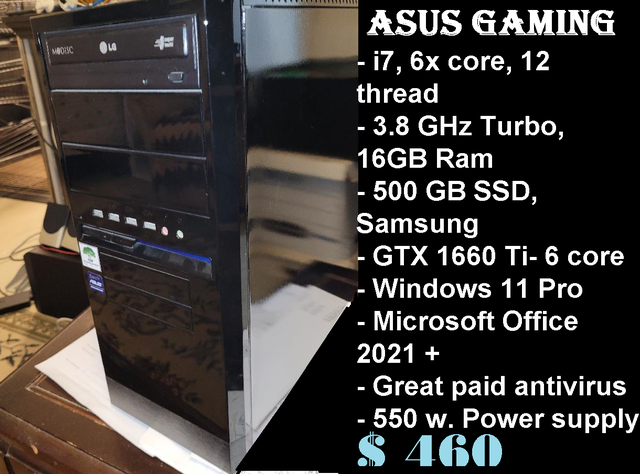 Heavy computing jobs, school, and gaming computers ! | Desktop ...