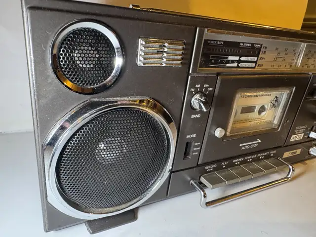Vintage Boombox Short Wave Radio Cassette Prosonic PQR-7700 | Stereo ...