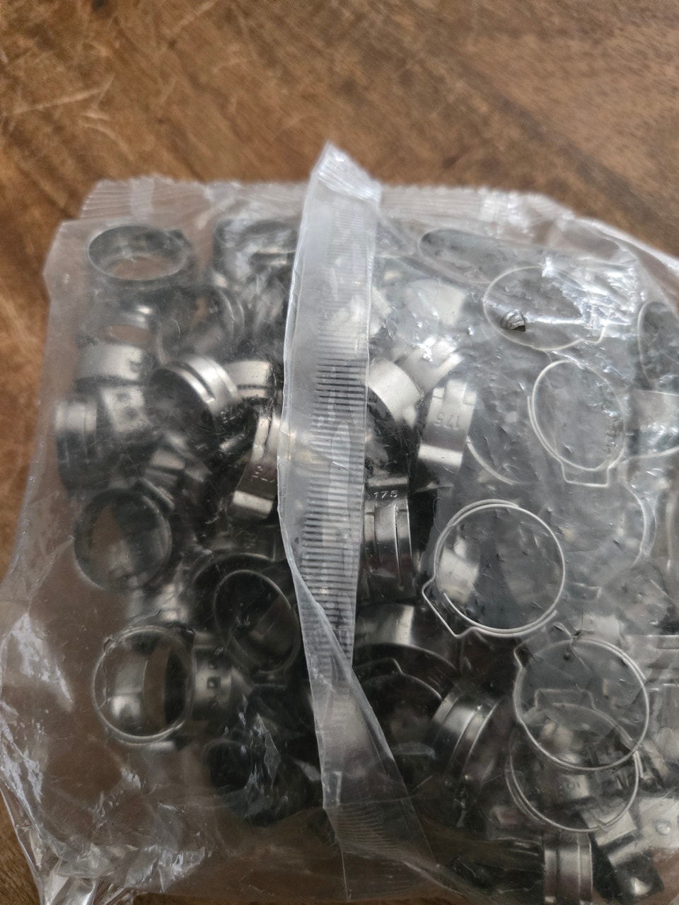 1/2 Inch Pex Crimp Ring, 100 Pack Pex Fitting Clamps Pinch Ring ...