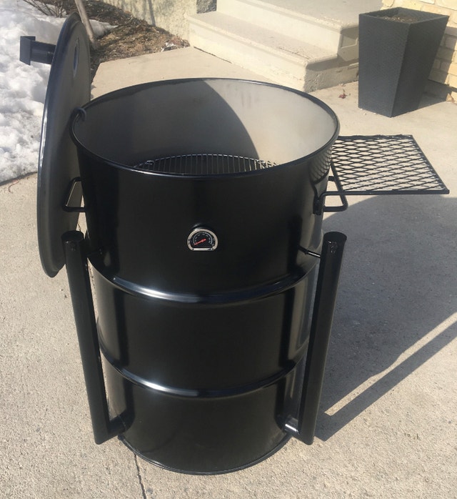The Backdraft Barrel Smoker | BBQs & Outdoor Cooking | Winnipeg | Kijiji