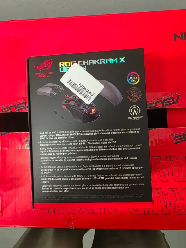 ASUS ROG CHAKRAM X ORIGIN Gaming Mouse | Mice, Keyboards & Webcams ...