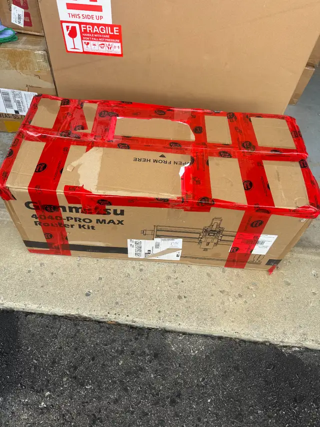 SainSmart Genmitsu 4040-PRO MAX CNC Router, 710W Trimmer & Linea ...