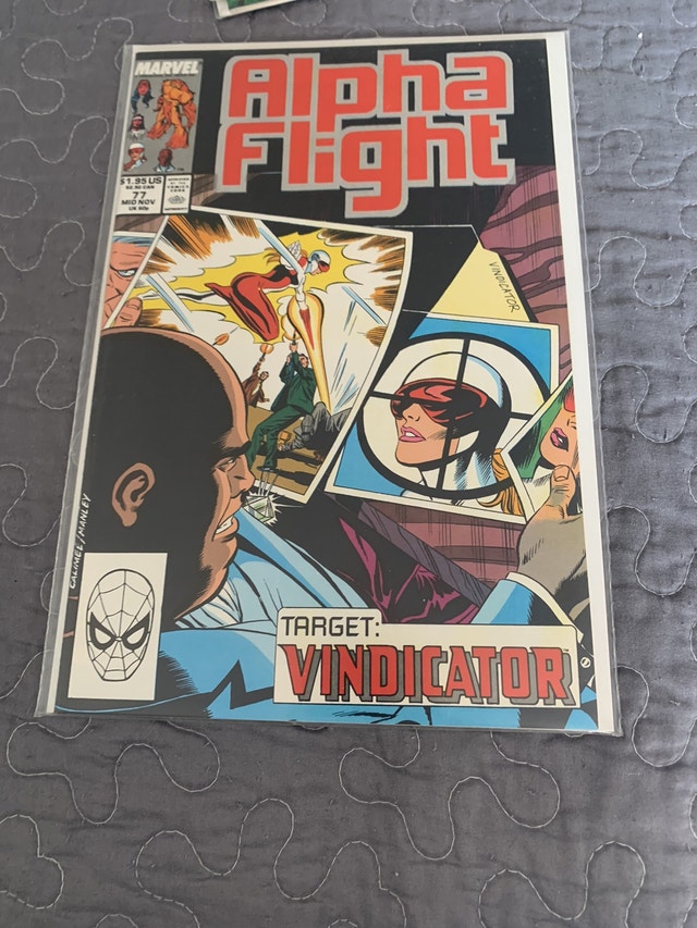 COMICS MARVEL ALPHA FIGHT #5-63-71-78-79 | Bandes dessinées | Ville de ...